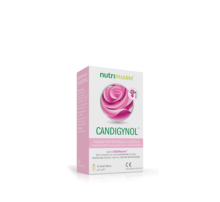 NUTRIPHARM Candigynol 10 vagitorija kod vaginalnih infekcija – Ljekarne ...